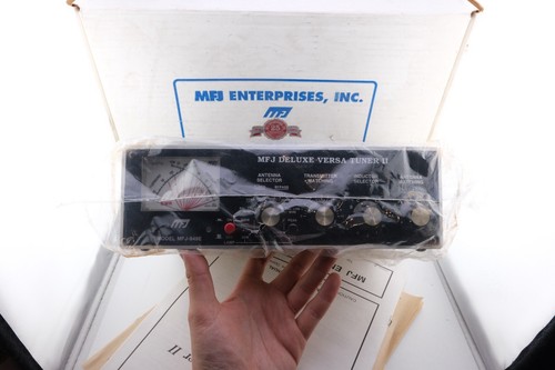 NEW IN BOX: MFJ Deluxe Versa Tuner II Ham Radio Antenna Tuner MFJ-949E ...