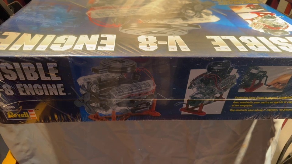 Revell Visible V-8 Engine Model Kit NEW | eBay