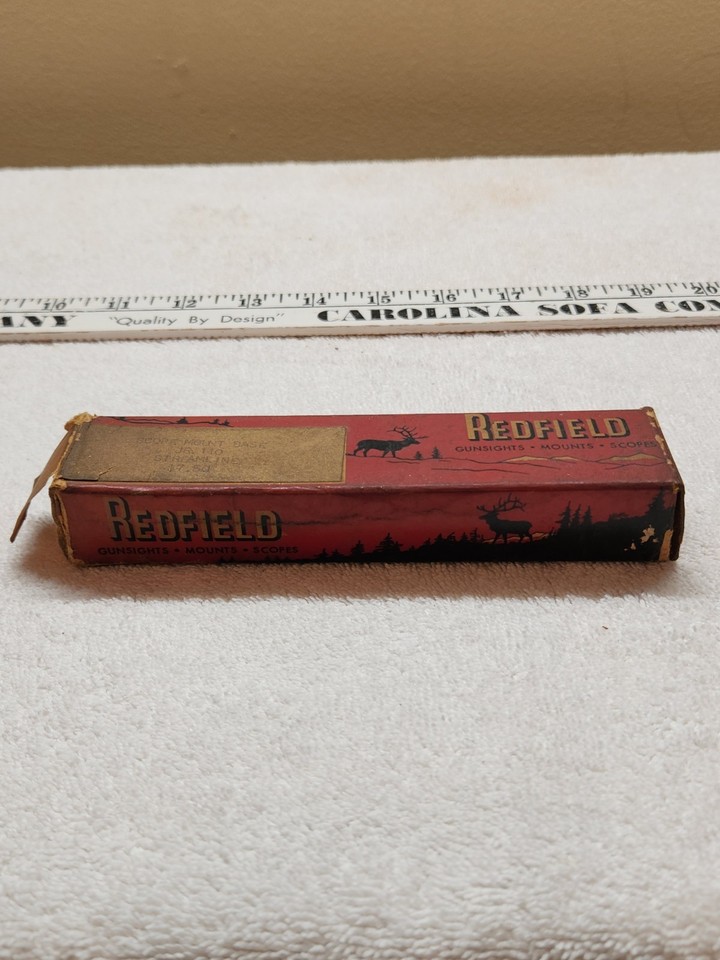 NOS Redfield Jr. Scope Mount w/ Screws, Box & Instructions – Denver, CO ...