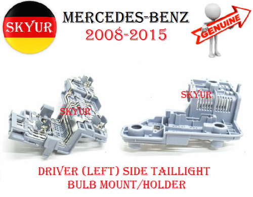 Taillight Bulb Mount/Holder For Mercedes-Benz 2008-2015 Vehicles ...