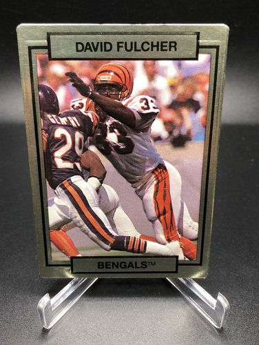 1990 Action Packed #34 David Fulcher Cincinnati Bengals B2018 | eBay