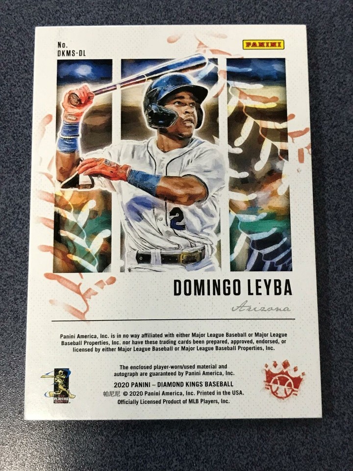 2020 Diamond King DOMINGO LEYBA DKMS-DL Arizona Diamondbacks *JY12A | eBay