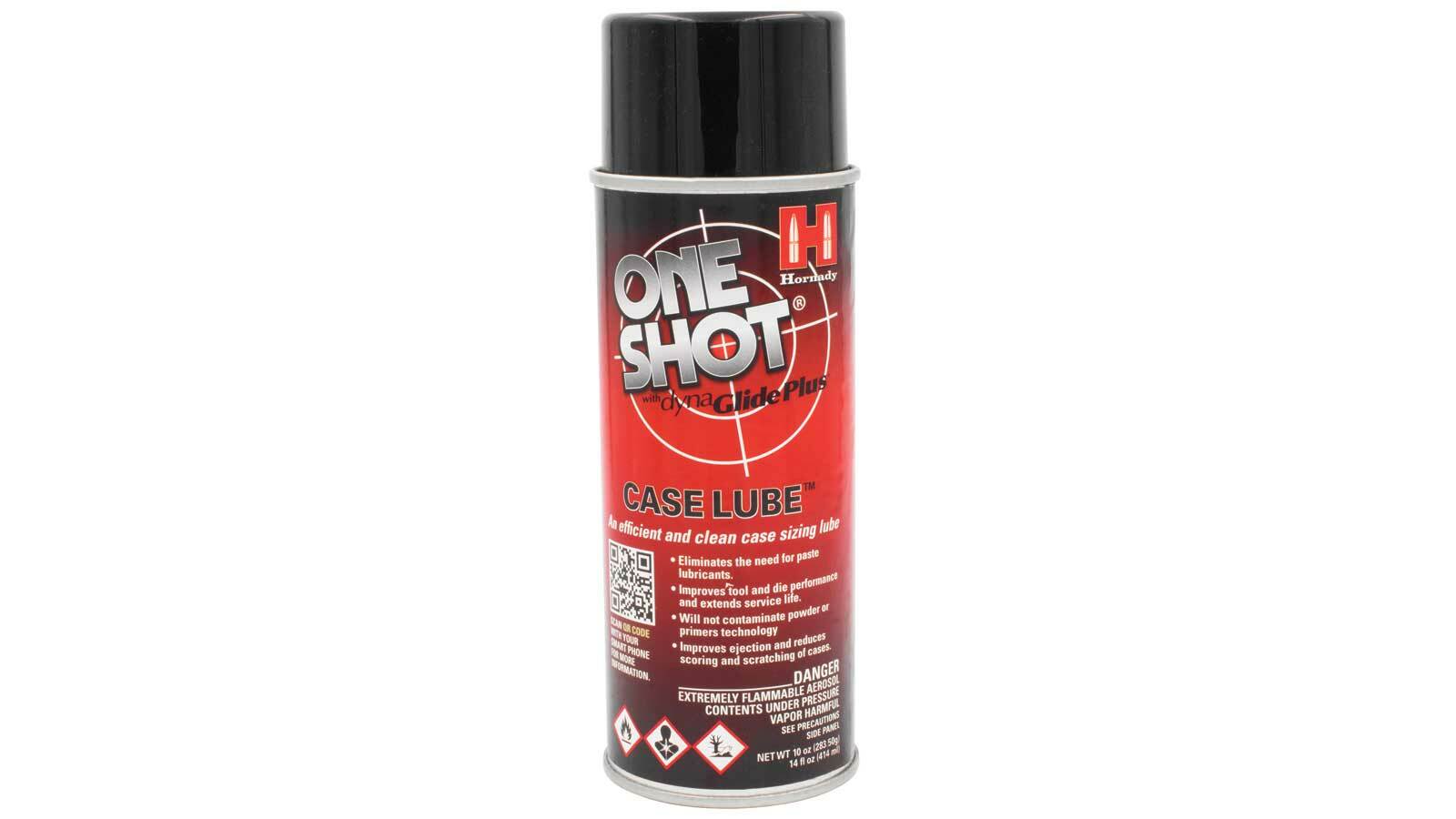 Hornady One Shot Aerosol Spray Case Lube w/Dynaglide Plus 10 Oz 99913 ...