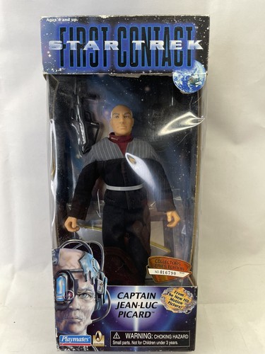 Playmates Action Figure Collector's Series - Captain Jean-Luc Picard EX ...