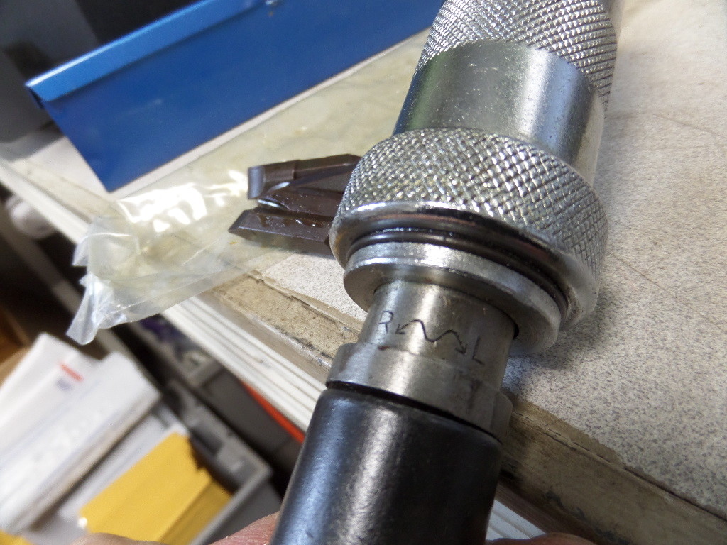 Vintage Made in Japan Vessel Impact Driver w/ 4 Bits 2500 3/8" Square ...