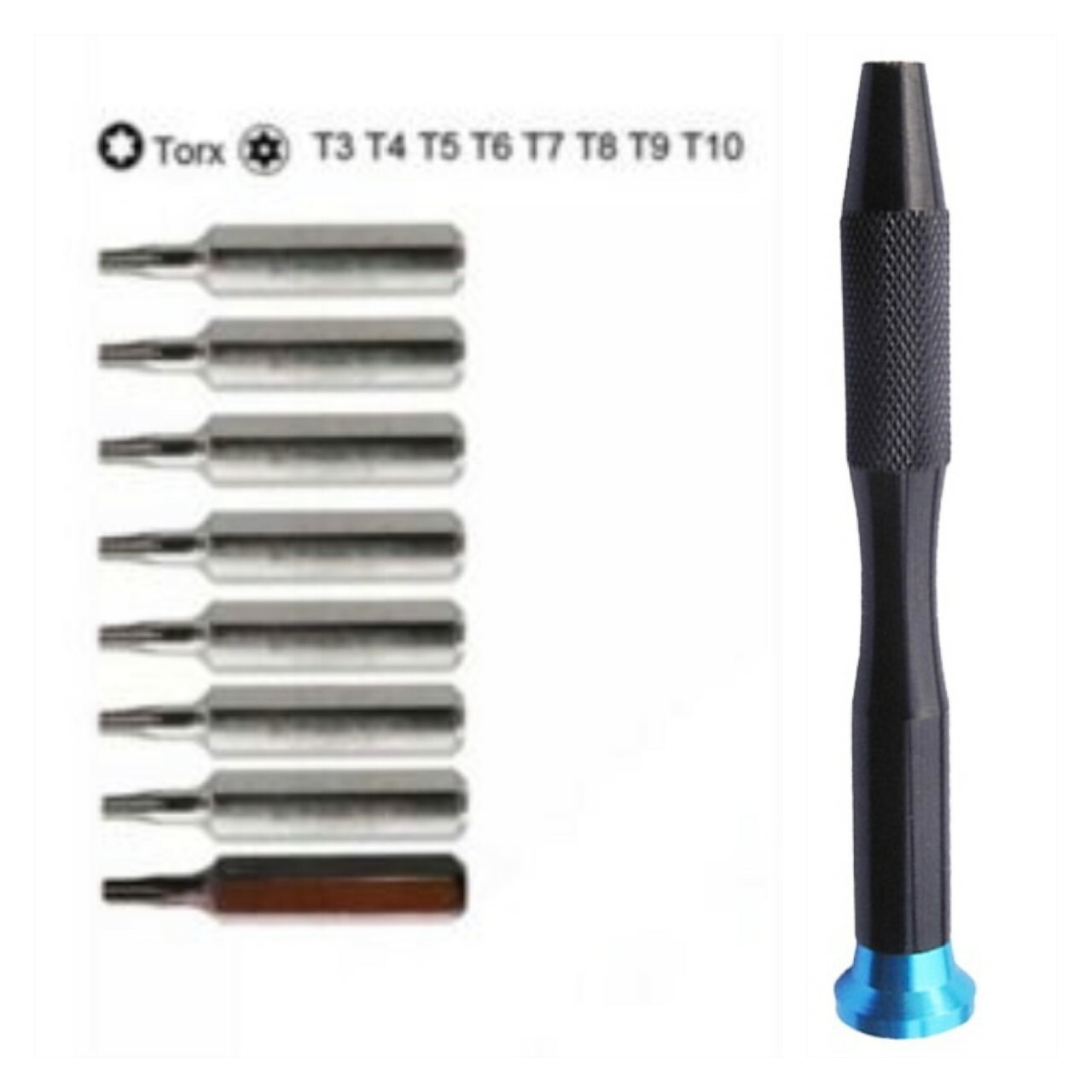 9PC Screwdriver Set Torx for Computer Electronics Gadget Repair Star ...