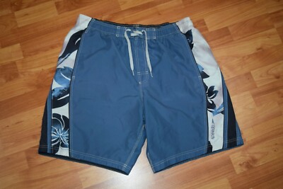 SPEEDO Men's Sz L Brief NETTED BOARD SHORTS Beach Swim Shorts Swim ...