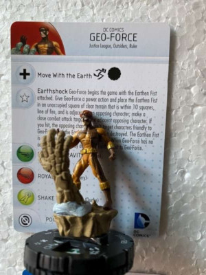 heroclix DC BATMAN #046 Geo-Force (SR) super rare | eBay