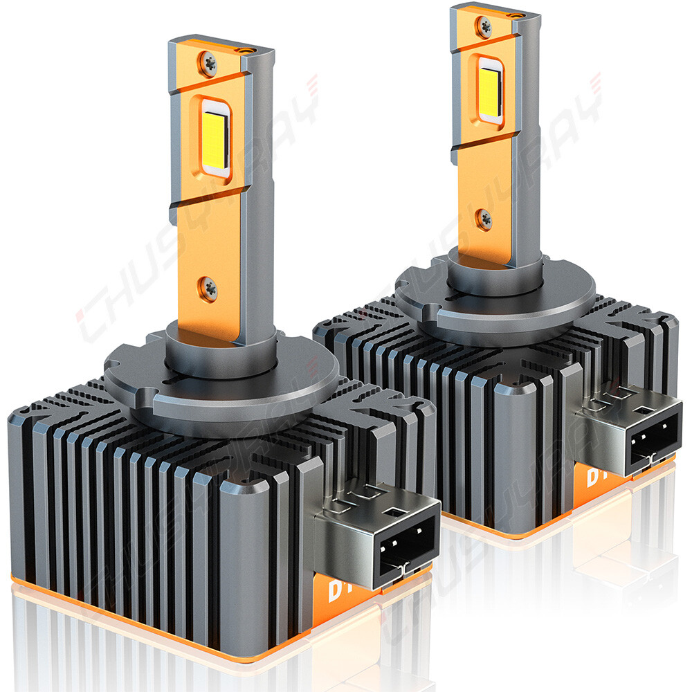 D1S D1R LED Headlight Kit Bulbs 70W 30000LM 6000K HID Replace ...