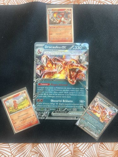 Pokemon Promo Card x4 Dragonfly Box EX 196 FR - NEW | eBay