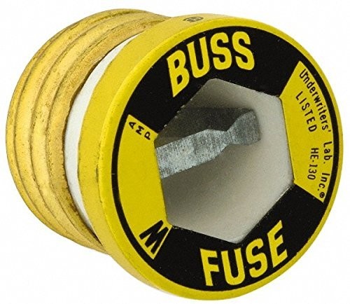 W-6 - 6 Amp Fast Acting Edison Base Plug Fuse 125V Ul Listed (Pack of 1 ...