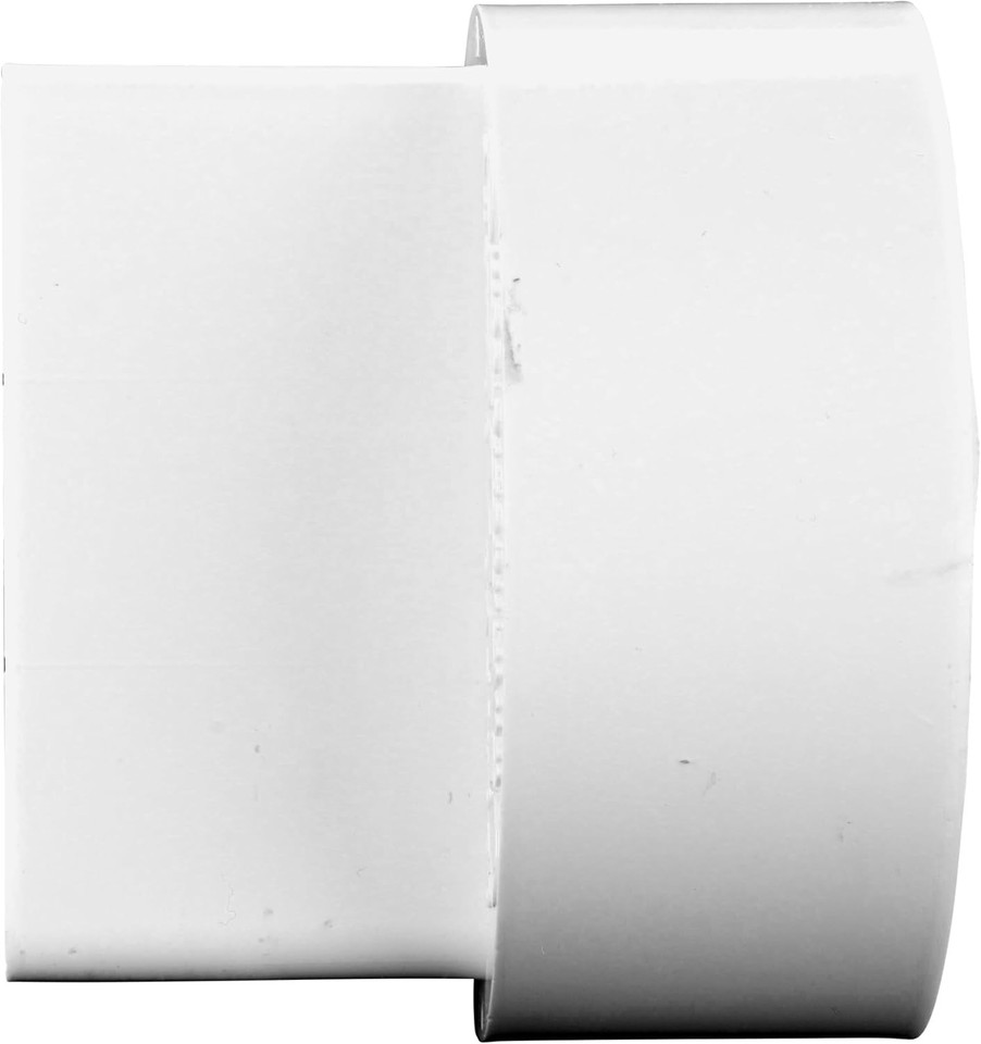 NDS 9P04 PVC Offset Downspout Adapter, Connects 2-Inch by 3-Inch, White ...