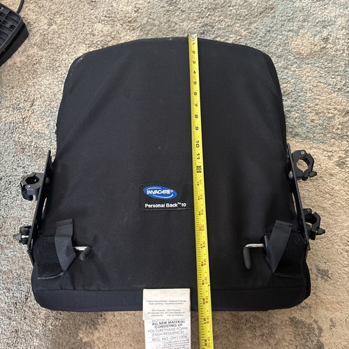 Invacare Personal Back 10 Pronto m91 power wheelchair 19"x20” rear seat ...