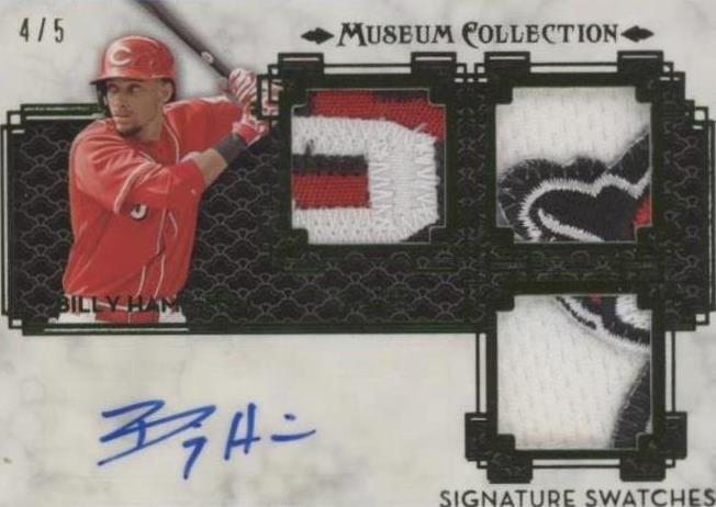 2014 Topps Museum Collection - Single-Player Signature Swatches Triple ...