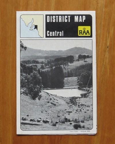 RAA South Australia District Map Central R.T. 783 | eBay Australia