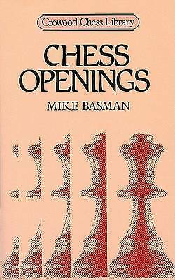 Chess Openings by Michael Basman (Paperback, 1987) 9780946284740 | eBay UK