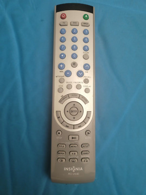 Insignia RC-260D TV/DVD Combo Remote Control -- Genuine OEM - Free ...