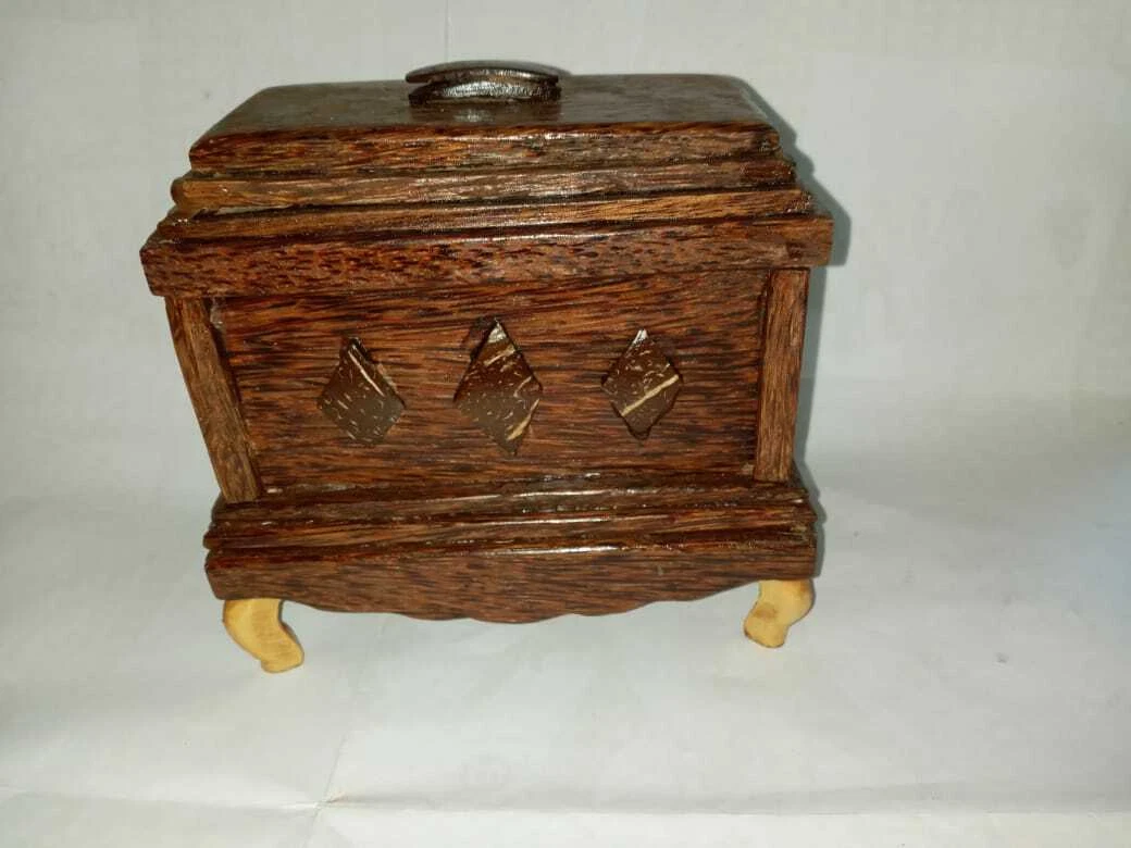 Coconut Shells Jewellery Box