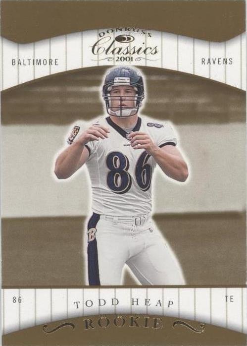 2001 Donruss Classics - Rookie Todd Heap #134 /475 (RC) for sale online ...