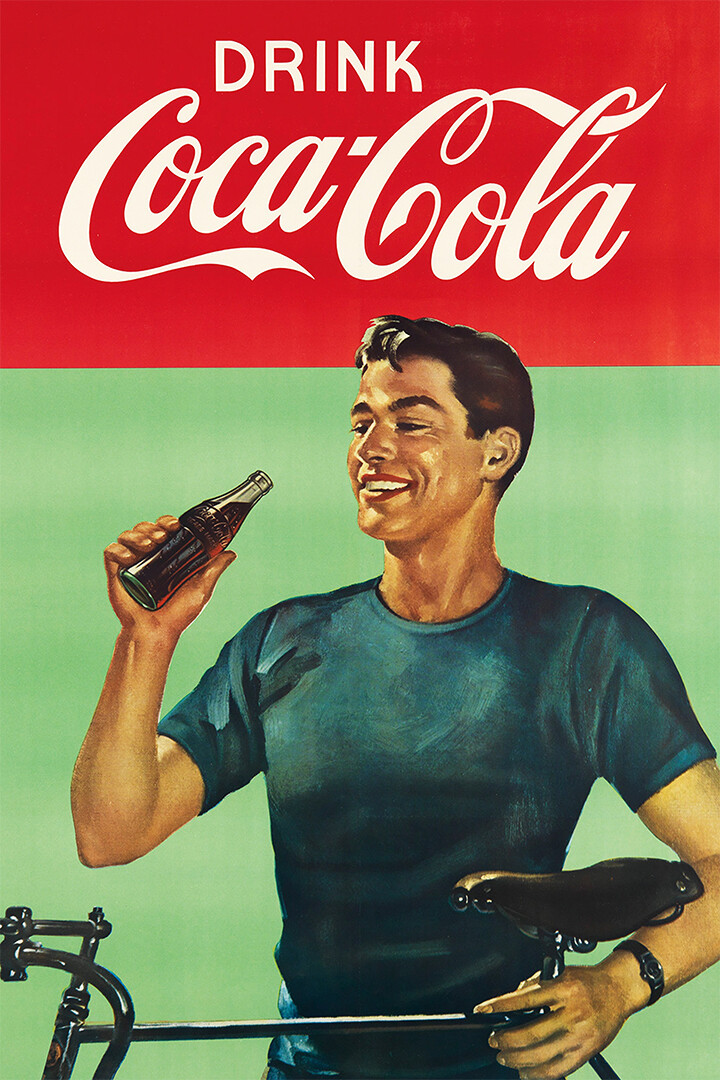 Advertisement Poster Coca Cola 2022