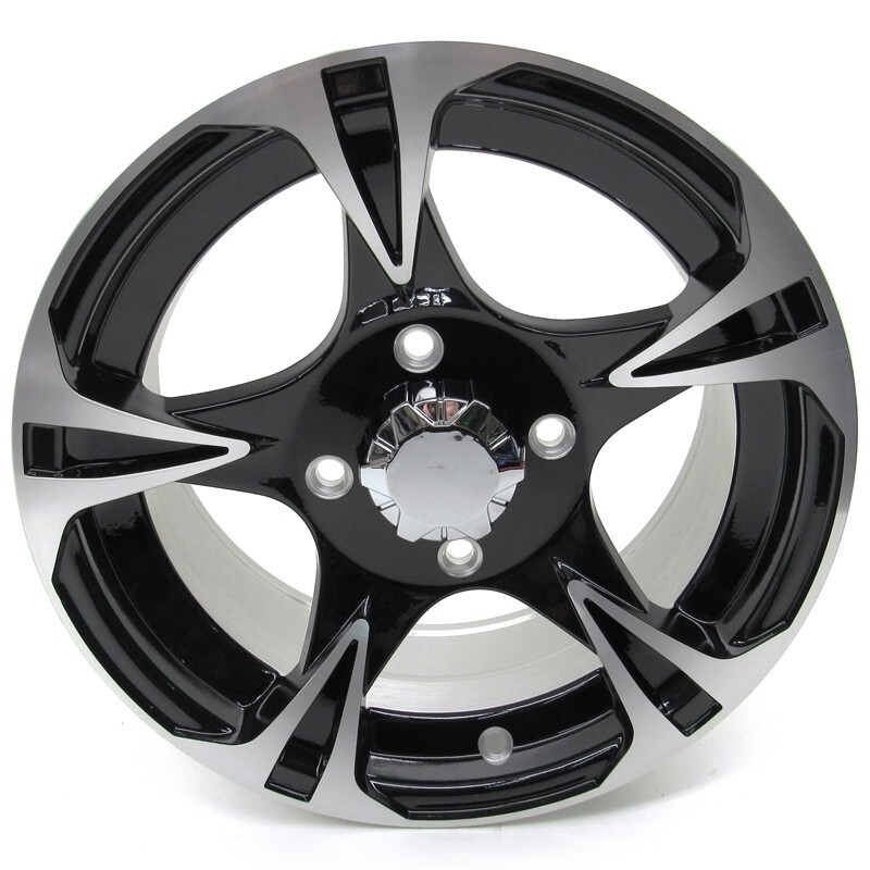 Arctic Cat Black Magic 14-inch Aluminum Rim Set 2002-2024 Models - 2402 ...