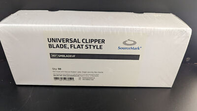 Case 50 Sourcemark Surgical Universal Flat Clipper Blades Disposable ...