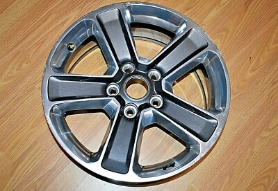 MOPAR Sahara Alloy Wheel Gray / Polished 18 - 19 Jeep Wrangler JL ...