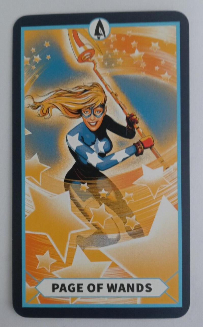 2022 DC Comics Tarot Card Stargirl Page Of Wands | eBay