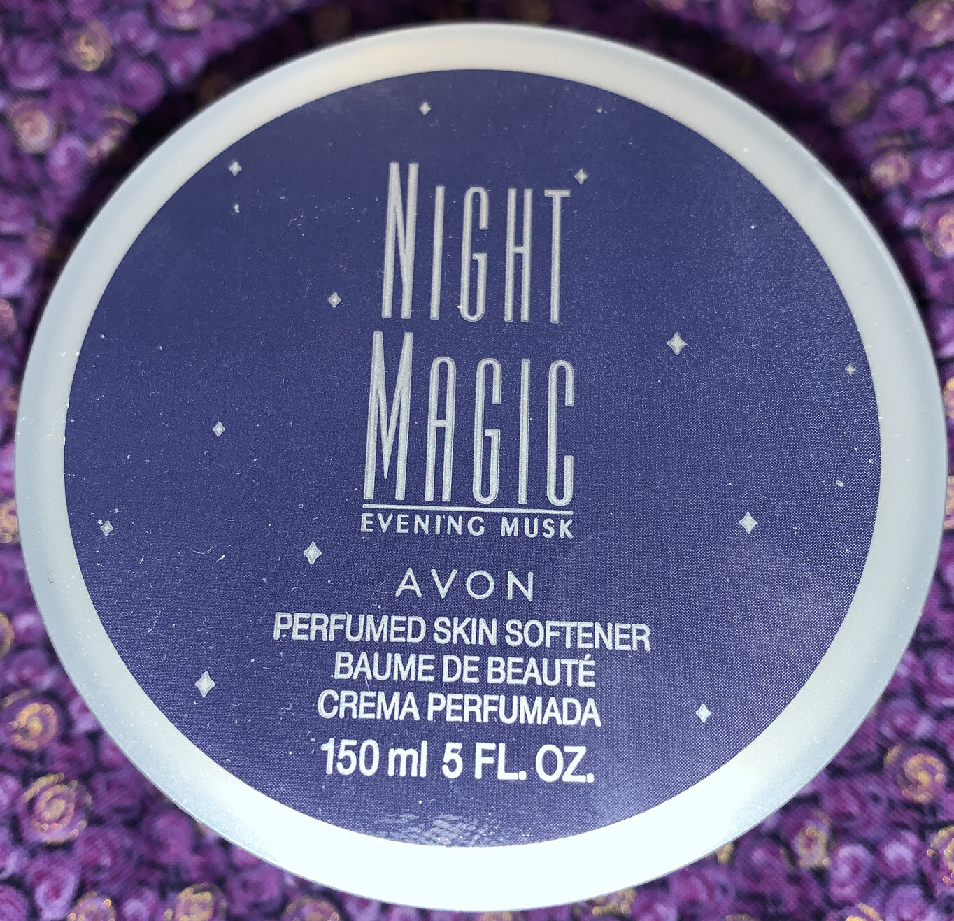 Womens Vintage Avon Night Magic Evening Musk Perfumed Skin Softner ...