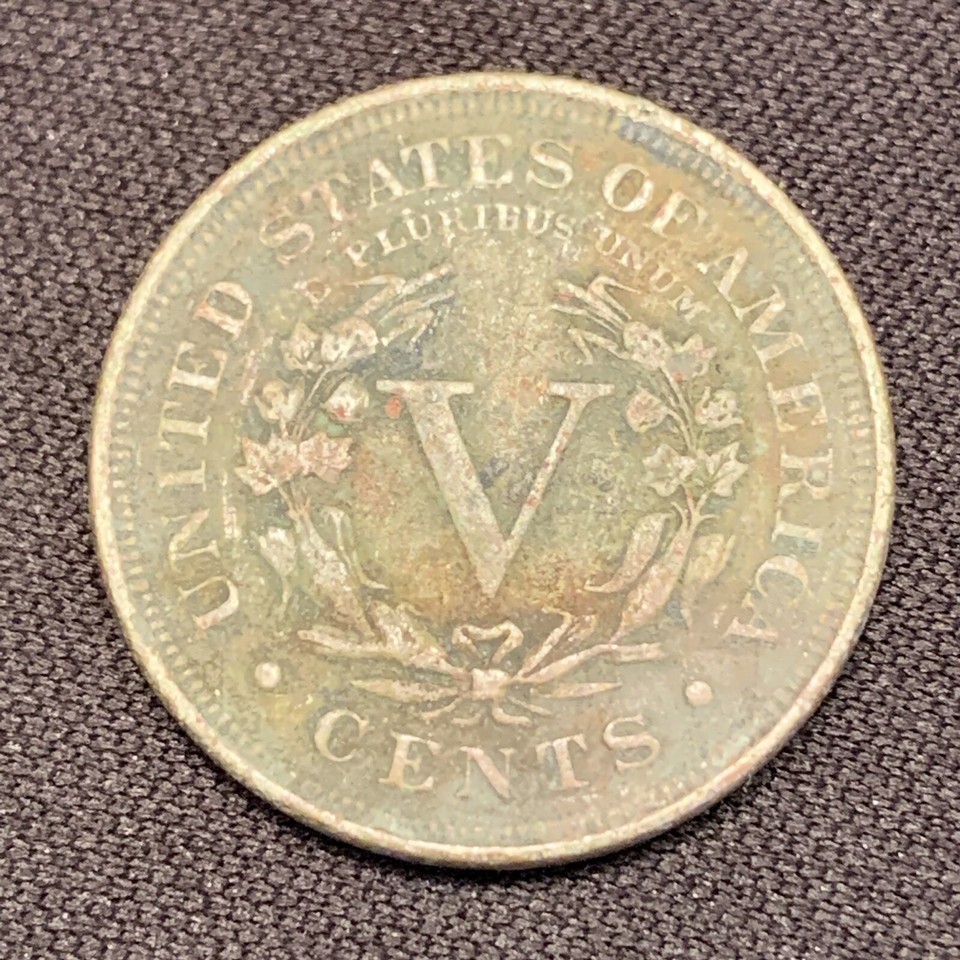 1901 Liberty V Nickel Coin | eBay