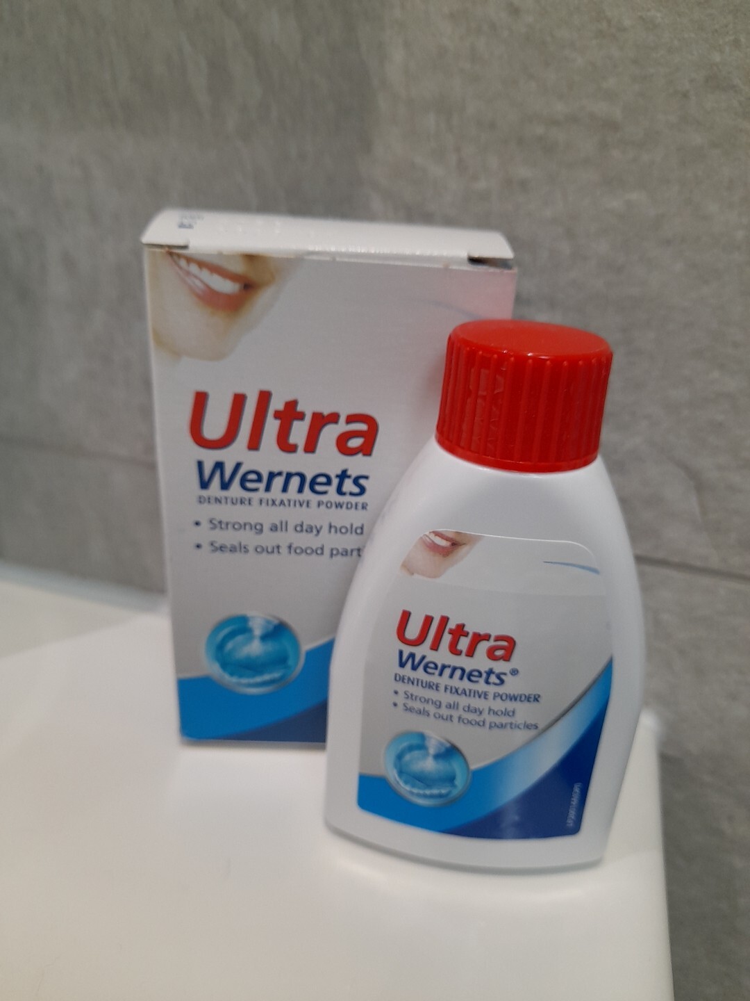 Wernets Ultra Denture fixative powder 40g Brand New BBE 04/2025 ...