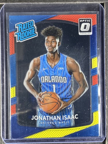 Isaac, Jonathan - 2017-18 Optic - Rated Rookie - Red/Yellow | eBay