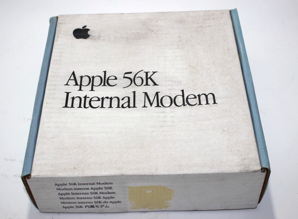 VINTAGE 1999 - APPLE 56K INTERNAL MODEM - POWER MAC G4 - BOXED - NOS | eBay