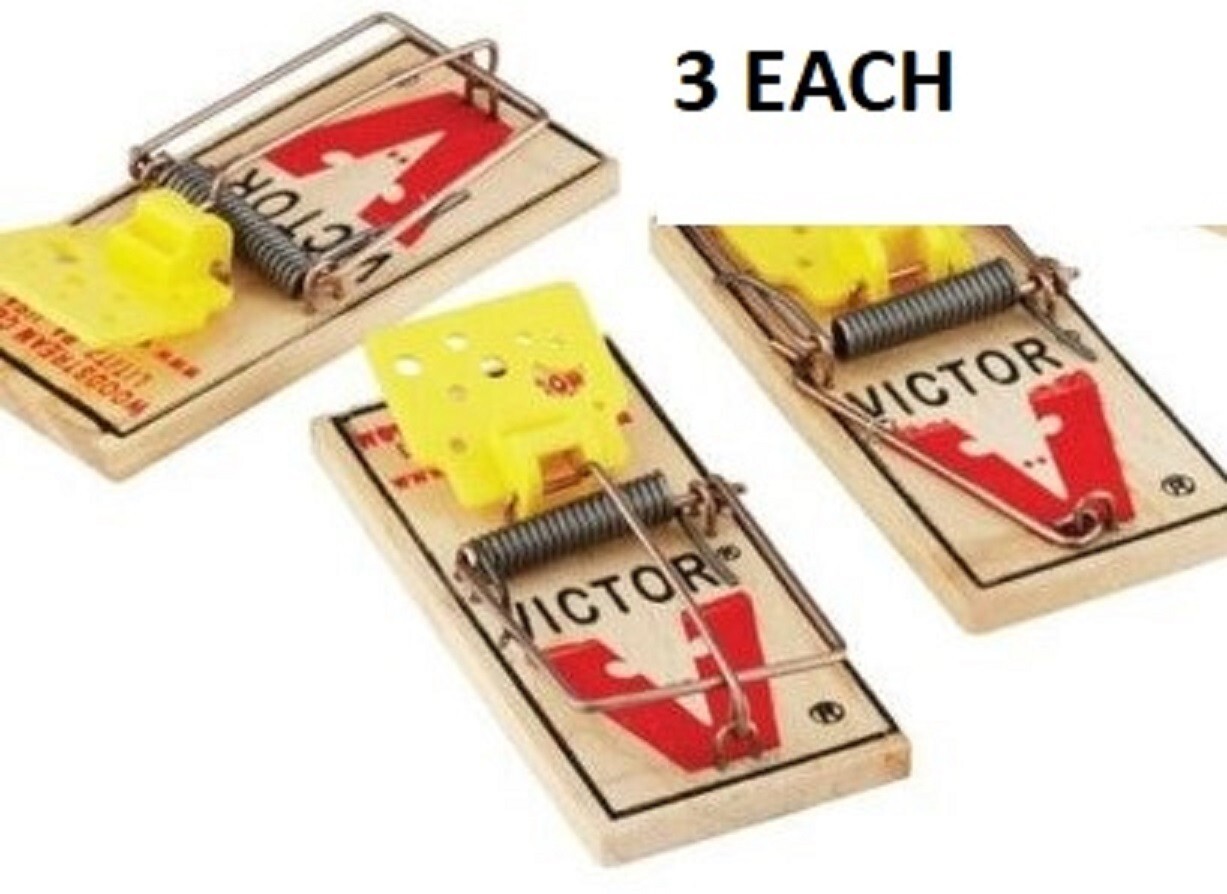 Victor Easy Set Mechanical Mouse Trap (3-Pack) Model: M032 | eBay