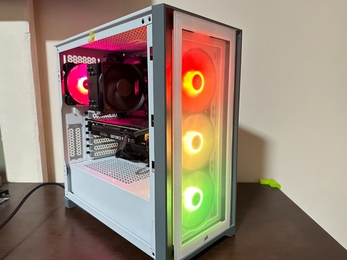 HIGH END RGB GAMING PC Desktop Intel I7 11700 32GB RAM 500GB SSD 2TB HD ...