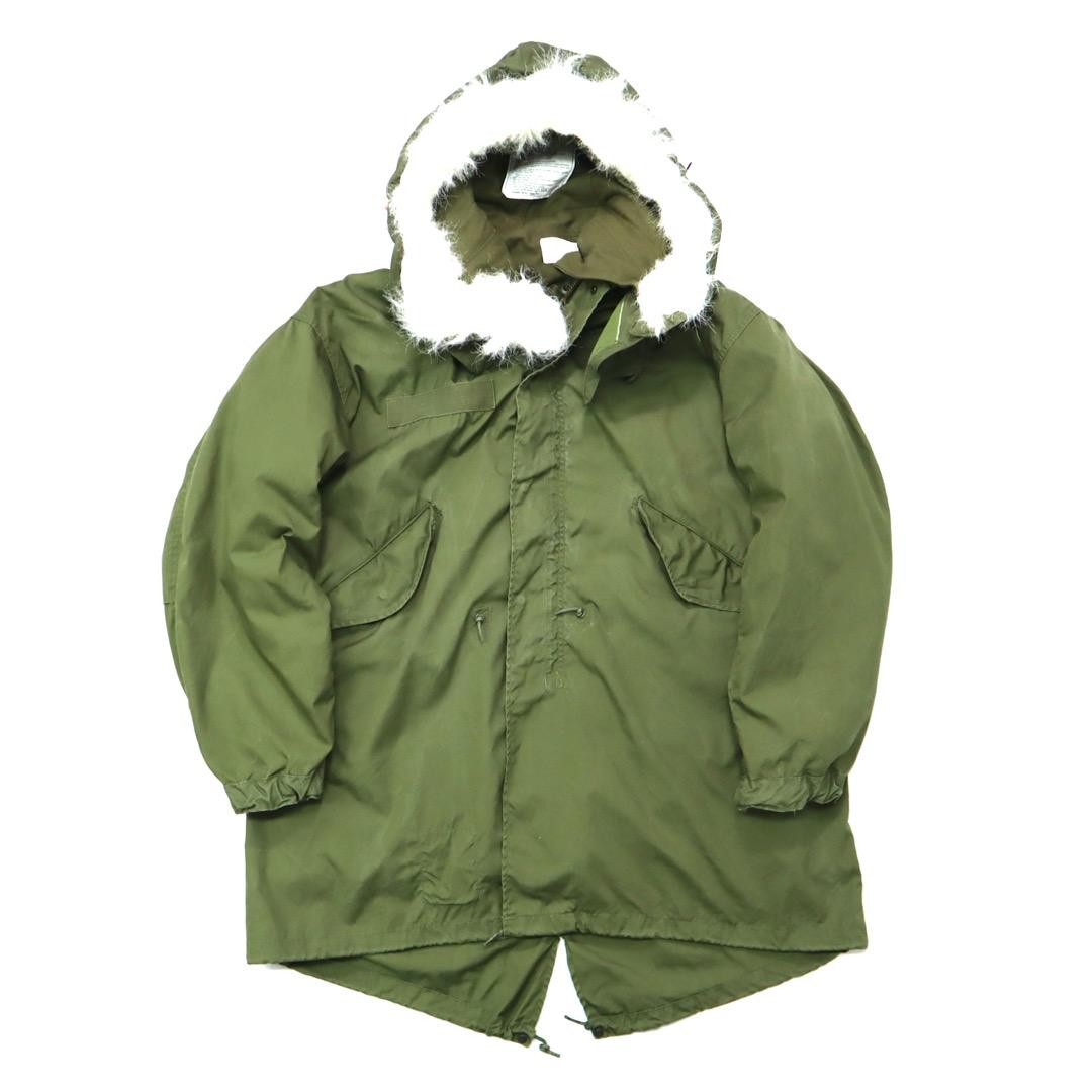 US Army M-65 Mod Coat Olive Green Vintage Fishtail Ho… - Gem