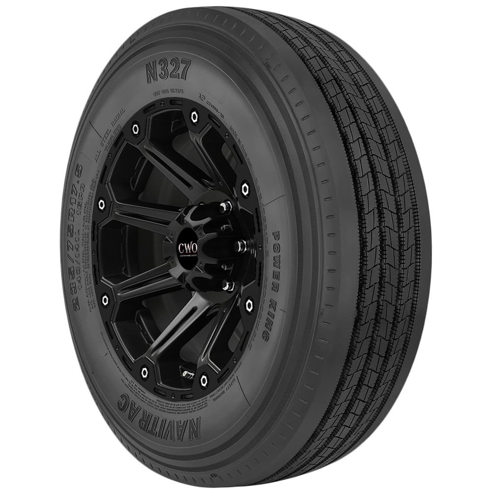 (QTY 2) 235/75R17.5 Navitrac N327 All Position 143L Load Range H Tires ...