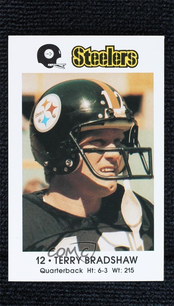 1982 Coca Cola/Kiwanis Club Pittsburgh Steelers - Terry Bradshaw for ...
