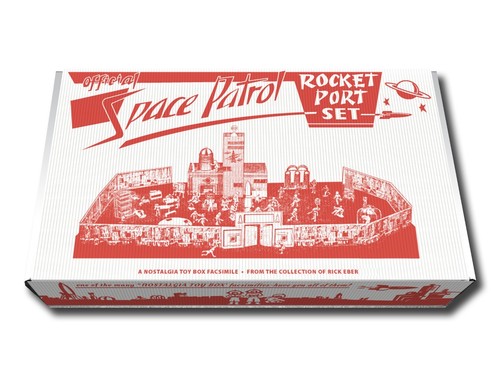 Marx Official Space Patrol Rocket Port Play Set Box | eBay