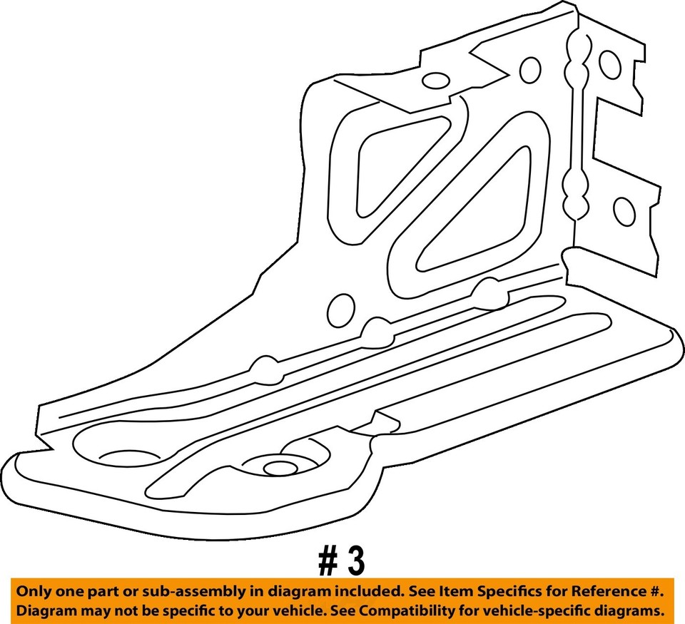 GM OEM 14-19 Sierra 1500 Rear Bumper Bumper Components-Bumper Brace ...