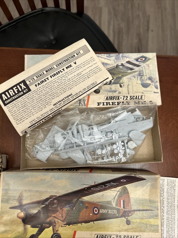 Vintage 1970s Airfix Craftmaster Model Airplane Lot of 7 Kits 1:72 ...