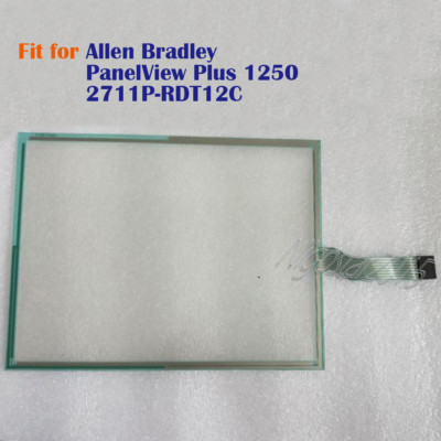 for Allen Bradley PanelView Plus 1250 2711P-RDT12C Touch Screen Glass ...