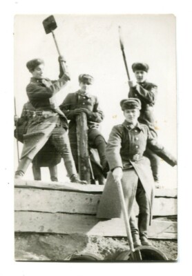 Handsome young men soldiers have fun funny weird odd strange gay int ...