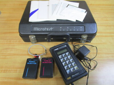 Microtest Pair Scanner Cable Tracer Kit | eBay