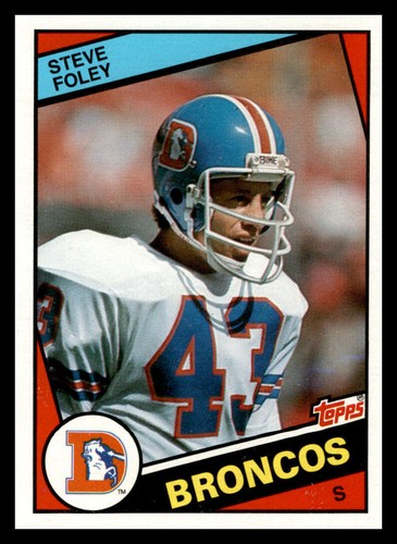 1984 Topps Steve Foley #64 Denver Broncos | eBay