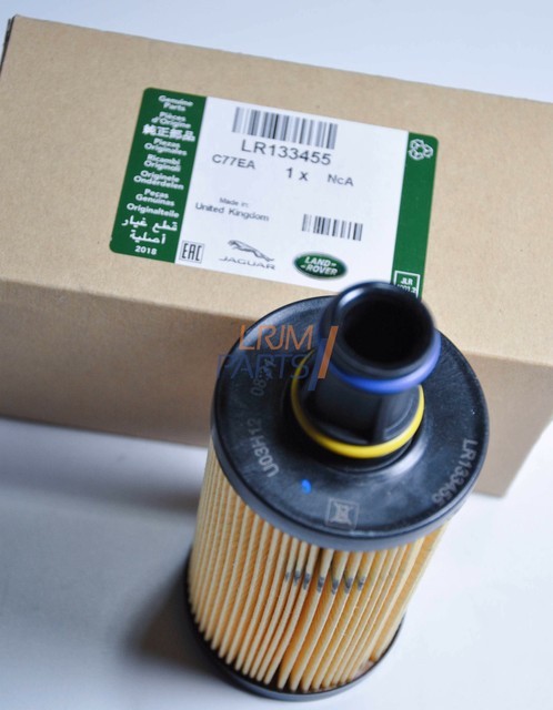 Land Rover Genuine Oil Filter With O-ring Seal Cartridge Style LR133455 ...