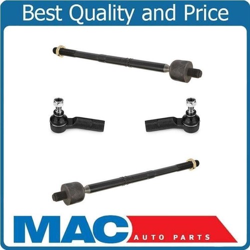 (4) Inn & Outer Steering Tie Rod Ends TI43125 80665 Fits A3 Bora CC Eos ...