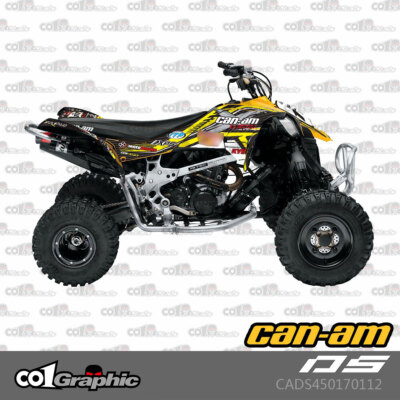 GRAPHICS DECALS STICKERS FULL KIT FOR CAN-AM DS450 ALL YEARS | eBay