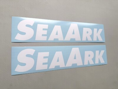 SeaArk Boats Decals SET OF 2 Vinyl Decal Stickers | eBay