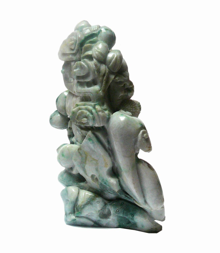 Chinese Natural Jade Stone Carved Display Art vs057 | eBay